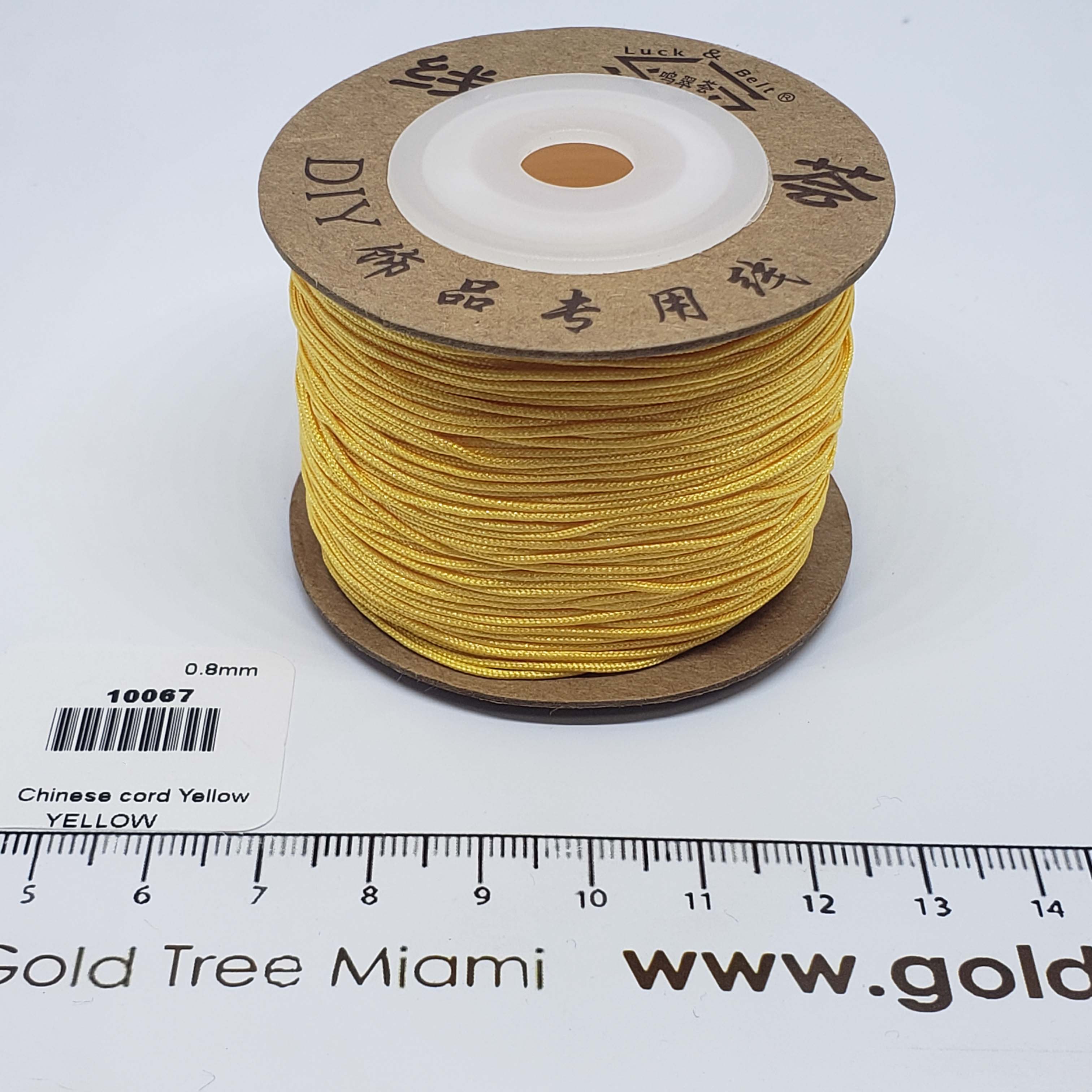 Chinese cord Yellow