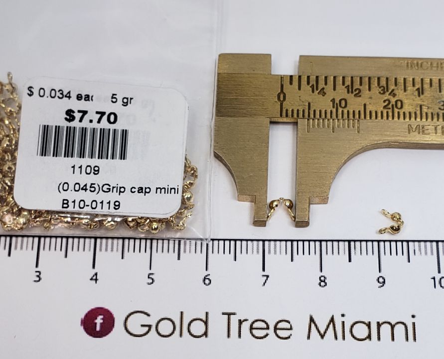 Mini Gold End Cap