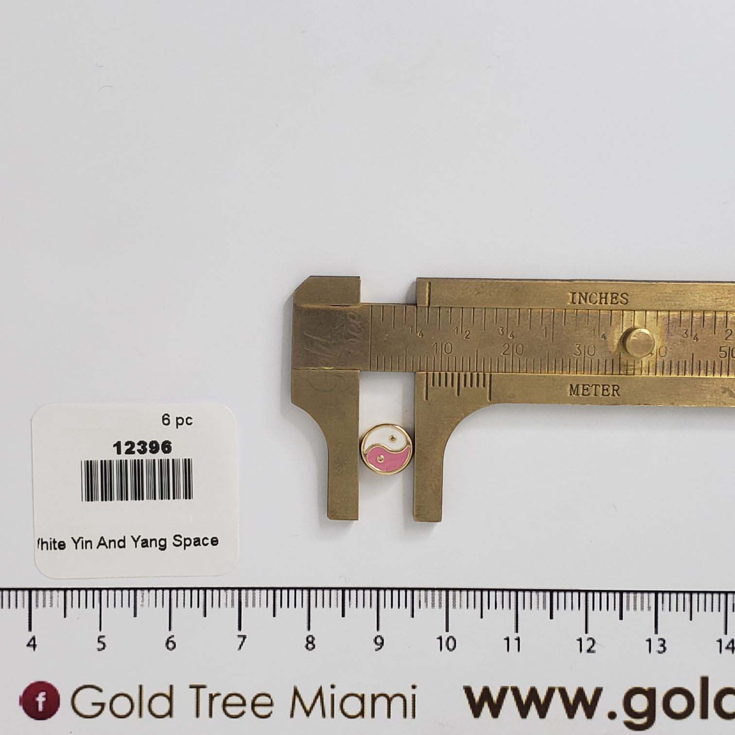 White Yin and Yang Connector